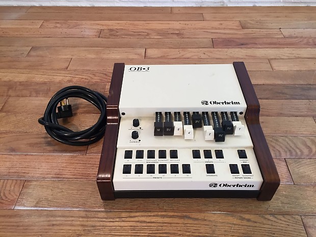 Oberheim OB3 drawbar organ expander module-for repair | Reverb