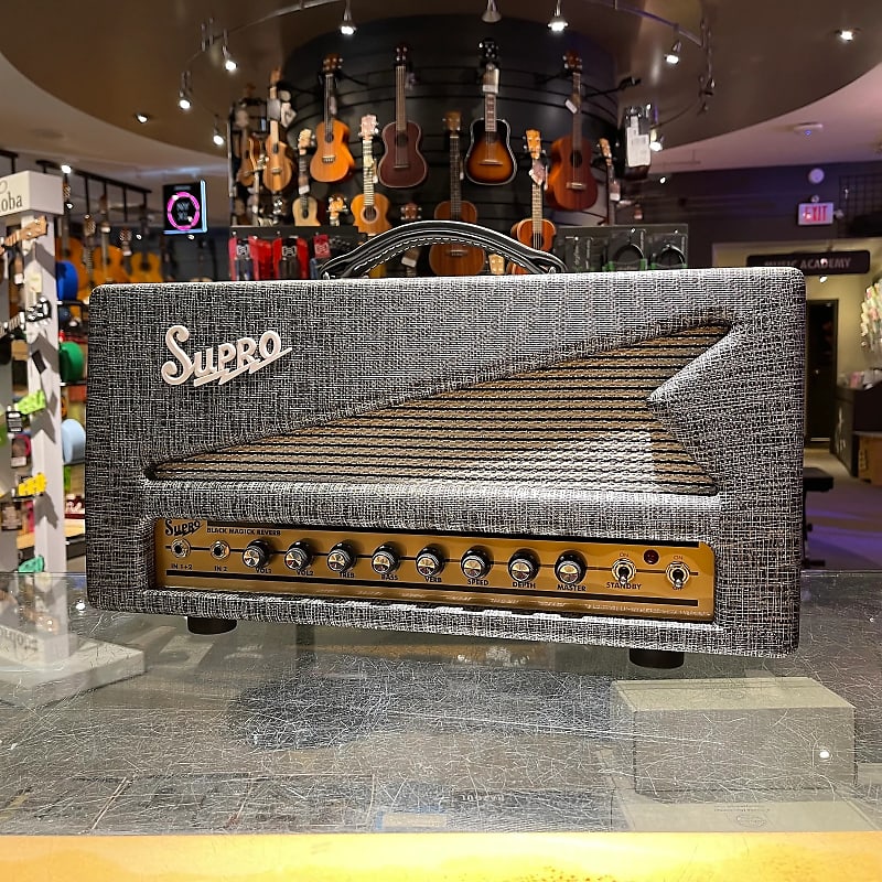 Supro 1696RTH Black Magick Reverb Head | Reverb Canada