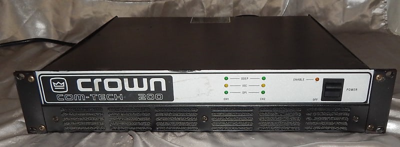Crown Com-Tech 200 professional power amplifier | Reverb