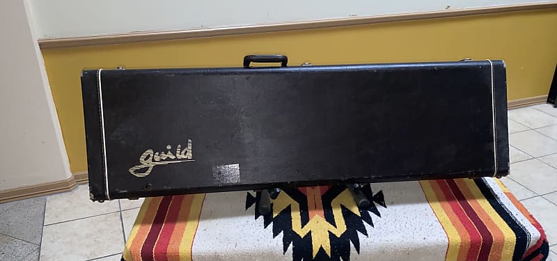 Guild Pilot bass case 1980’s Black | Reverb