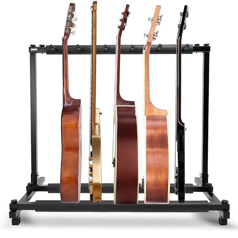 Multi Guitar Stand, Folding Guitar Rack, 5 Holder Guitar | Reverb