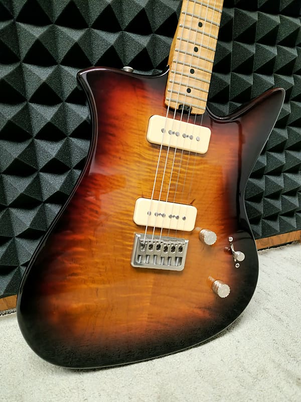 2021 Jasper Deja Custom (*Demo) - Amber/Cherry/Tobacco Burst | Reverb