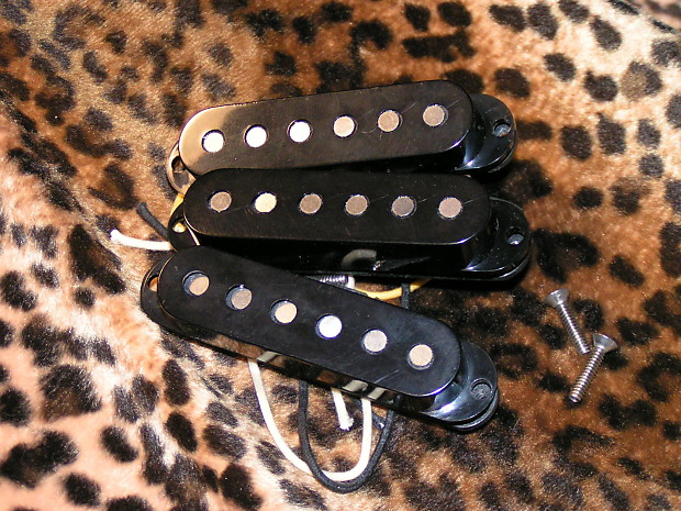 Nick Silver Black Rose Stratocaster pickups full set | Reverb Canada