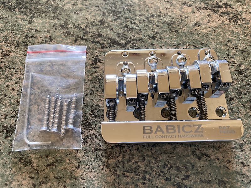 Babicz full contact bass bridge | Reverb