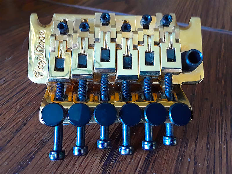 Original Floyd Rose Locking Tremolo Gold | Reverb