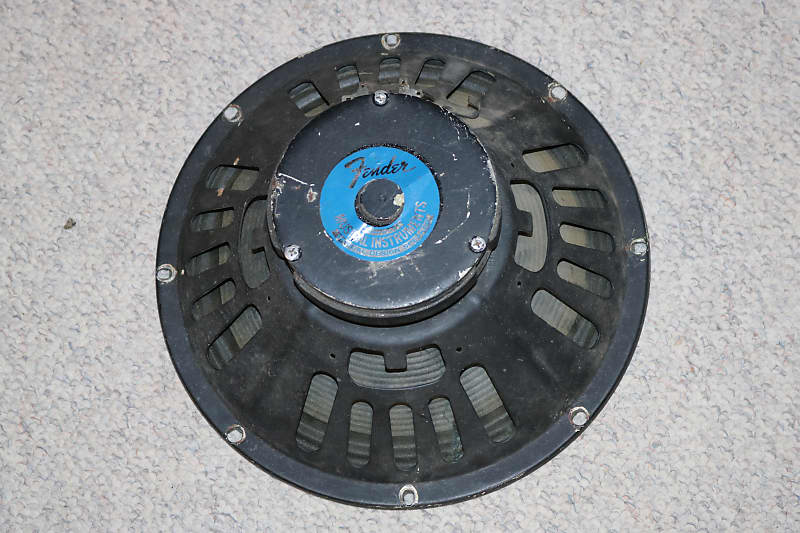 Vintage 1960s Fender 12 Inch Speaker - 8 Ohms | Reverb Canada
