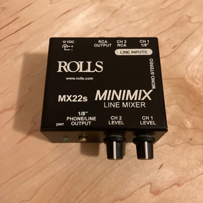 Rolls MiniMix Line Mixer MX22s | Reverb