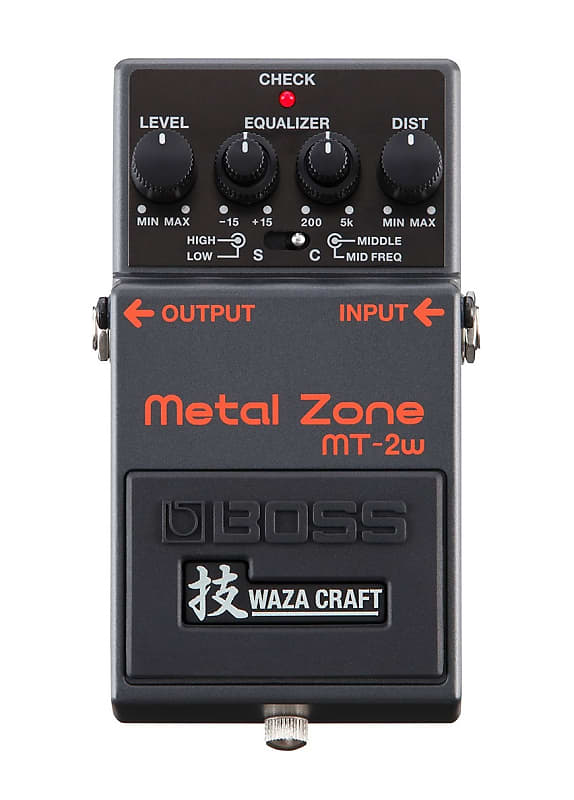 Boss Waza Craft Metal Zone Pedal MT-2W | Reverb