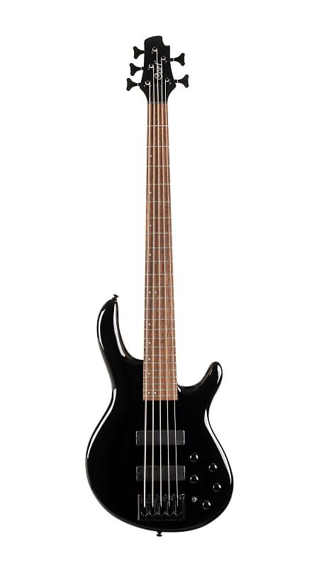 Cort C5DELUXEBK Artisan Series C5 Deluxe Bass Guitar - 5 | Reverb