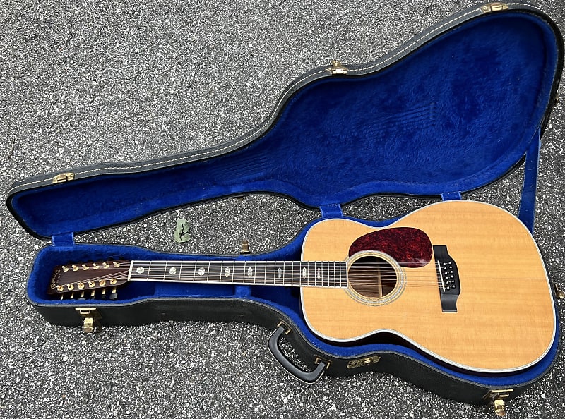 1991 Martin J12-40 12 String Jumbo Acoustic/Electric Guitar | Reverb