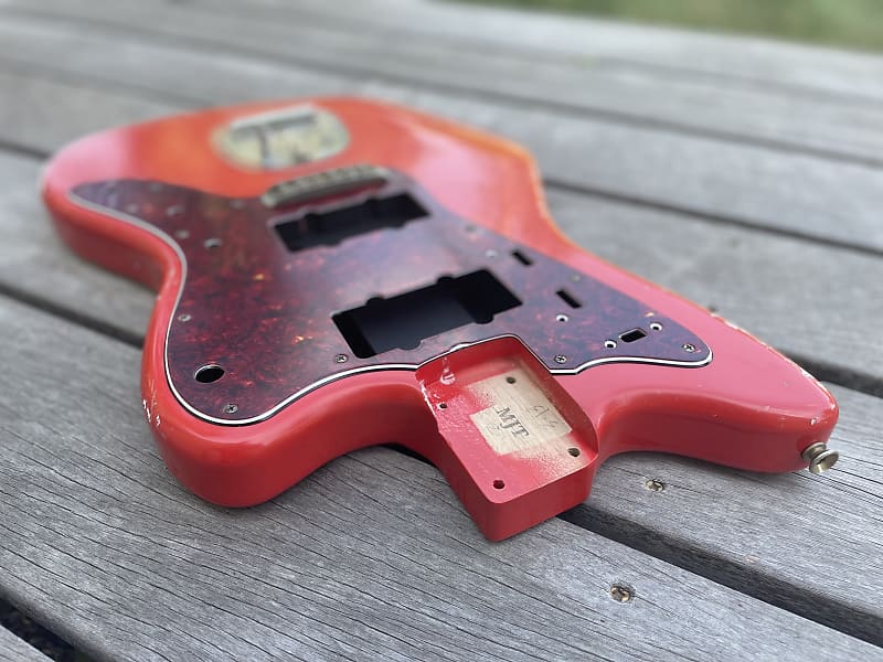 MJT Jazzmaster Body - Fiesta Red | Reverb
