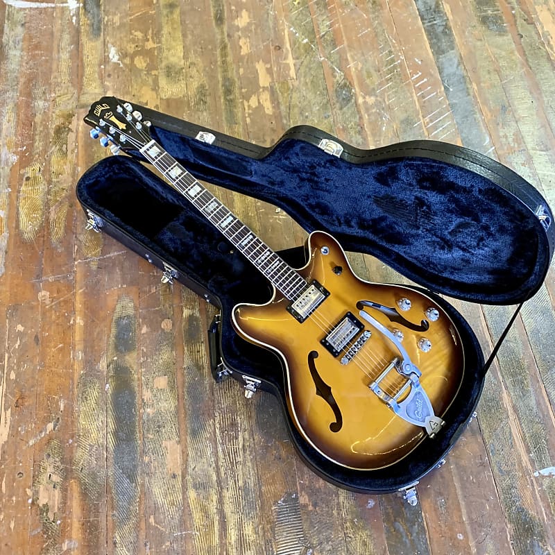 Guild Starfire IV c 1975 Tobacco sunburst sf-4 original | Reverb
