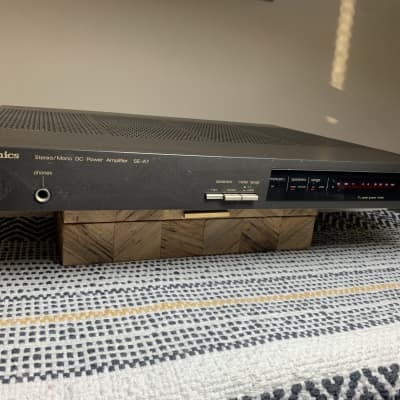 Technics SE-A7 Stereo/Mono DC Power Amplifier | Reverb