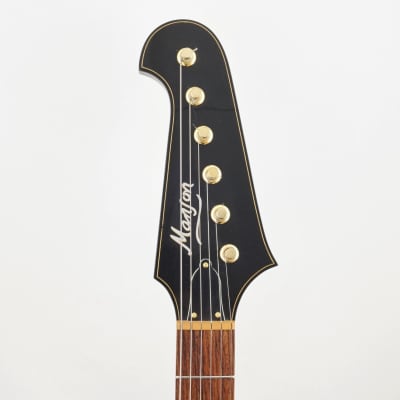 Manson 'F' Style Solid Arch Top Guitar (Crimson Burst) | Reverb