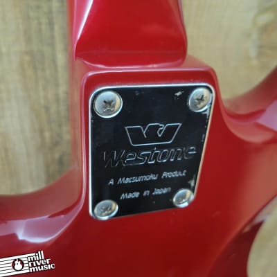 Westone Spectrum MX MIJ Vintage Electric Guitar Red Used | Reverb