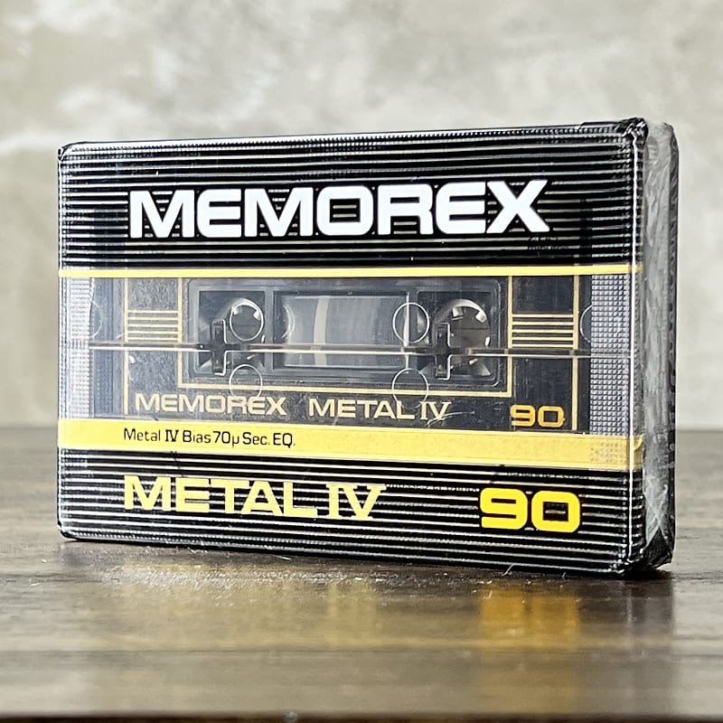 Factory Sealed Memorex Metal IV 90 Cassette | Reverb