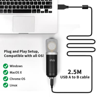 UHURU (UM-925) 25mm, 192kHZ/24bit Large Diaphragm | Reverb Canada