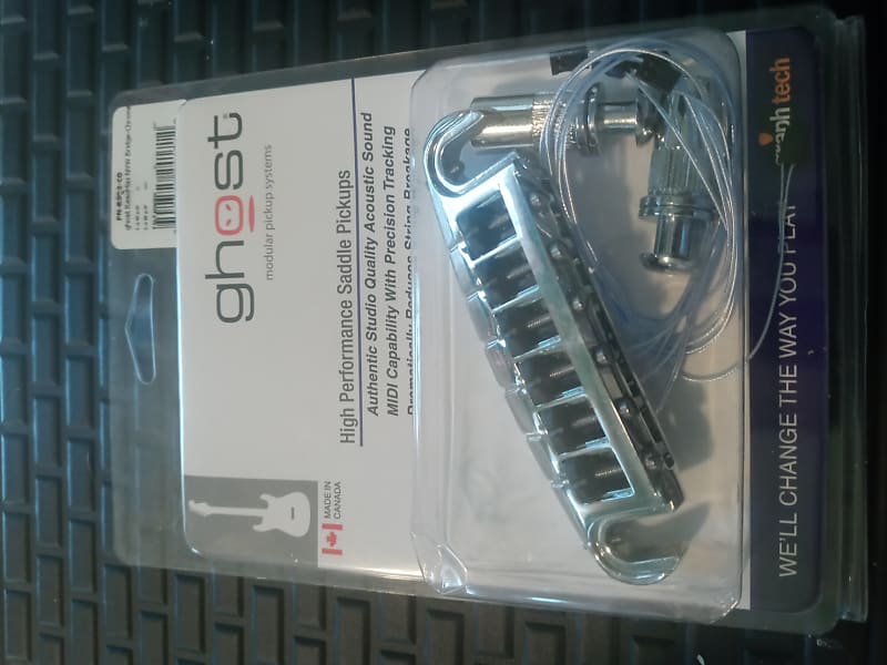 Graph Tech Ghost Loaded ResoMax NW1 Wraparound Bridge Chrome | Reverb