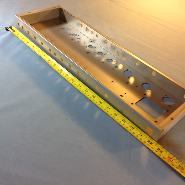 Fender style Square angled Deluxe Reverb Blackface chassis | Reverb