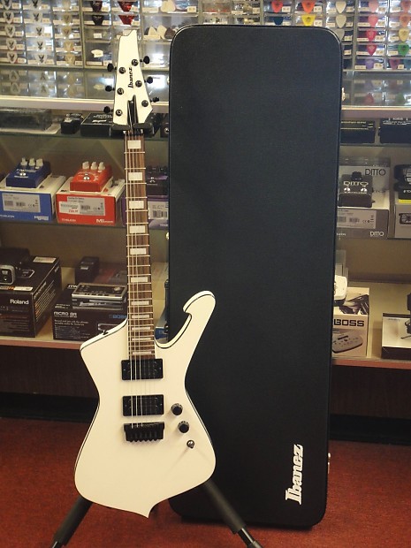 Ibanez Iceman IC500 White w/ Hardshell Case | Reverb