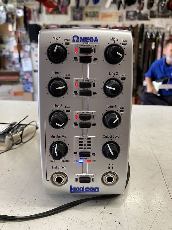 Lexicon Omega interface | Reverb