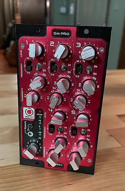 SM Pro Audio PEQ505 5 band EQ Studio Equalizer Series 500 | Reverb