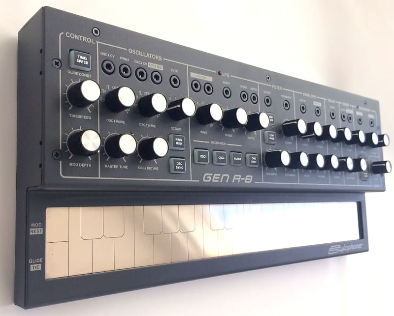 Dubreq Stylophone Gen R-8 Semi-Modular Boutique Synthesizer | Reverb