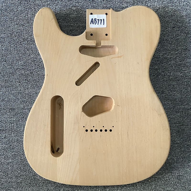 Alder Wood Left Handed Telecaster Tele Style Guitar Body | Reverb