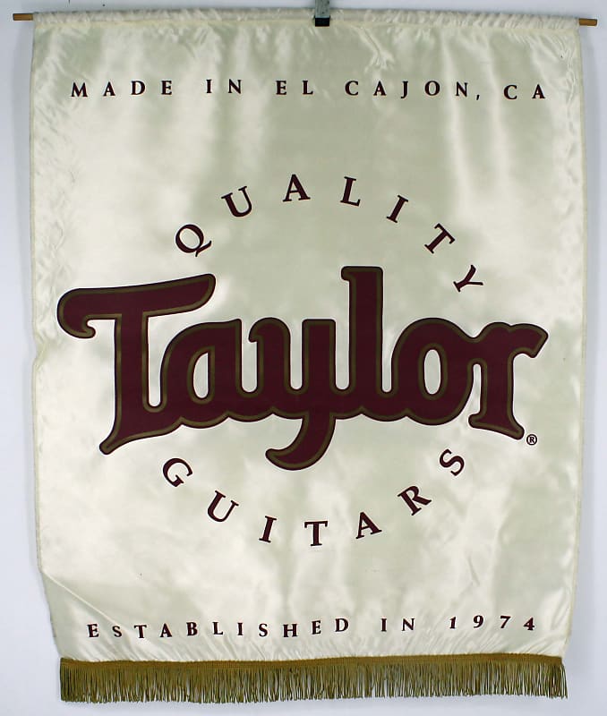 Taylor Guitar Dealer Banner | Reverb
