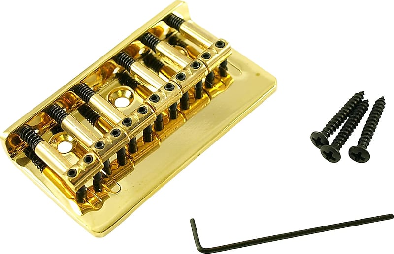 WD Fixed Top Mount Bridge Gold | Reverb