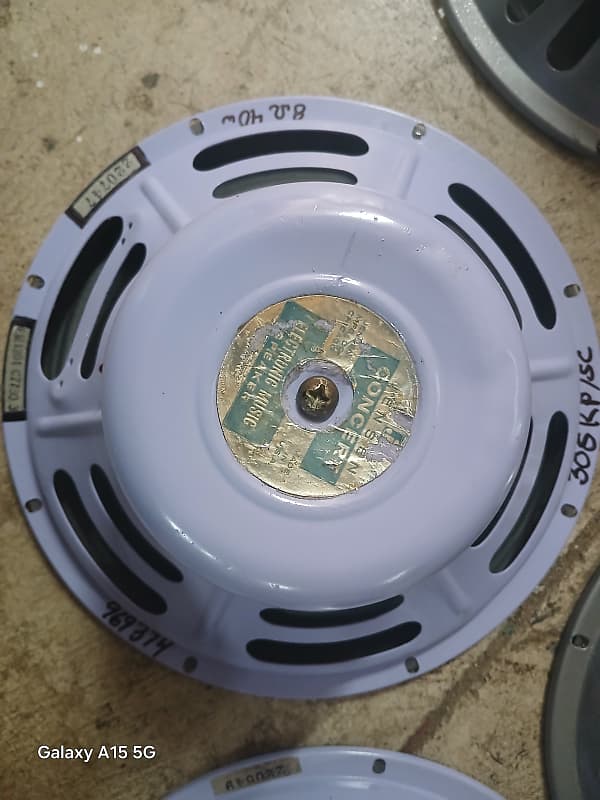 JENSEN EM1201 VIBRANTO TYPE 12" GUITAR M.I.SPEAKER REBUILT AT | Reverb