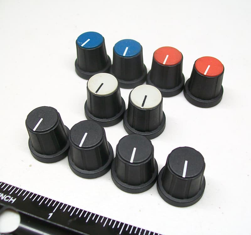 Crate Amplifier Amp Knobs Set of 8 Lot 82-212 | Reverb