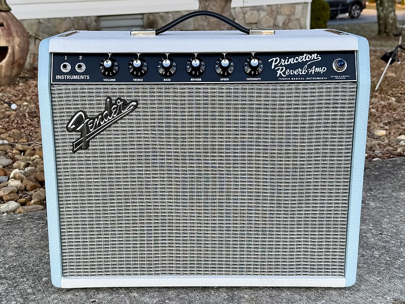 Fender '65 Princeton Reverb FSR 1x10 Tube Combo Amp – Sonic | Reverb