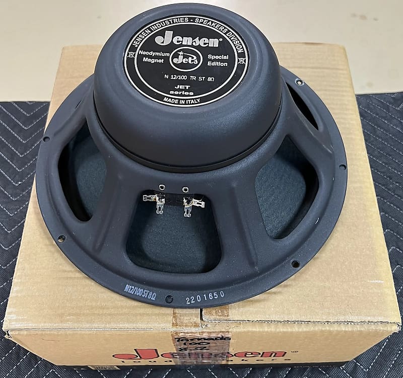 Jensen Tornado Stealth 100 NEO 100 Watt 8 ohm Guitar Speaker | Reverb