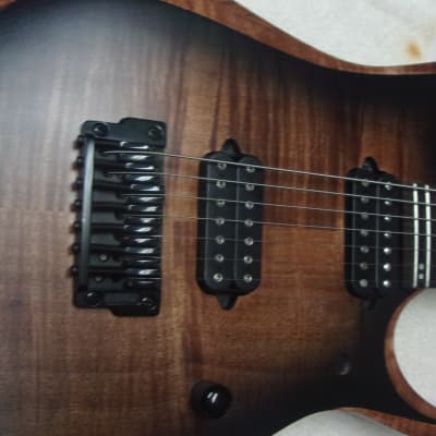 About Mint 2019-20 Ibanez RGD71AL-ANB Axion Label Brown | Reverb