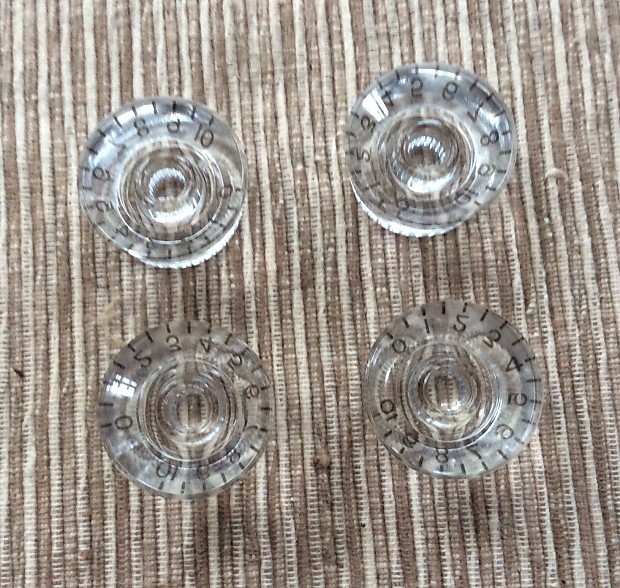 PRS SE Clear Volume/Tone Speed Knobs 2015 Clear | Reverb