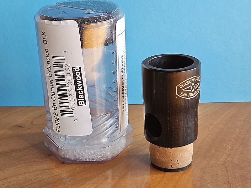 Clark Fobes E-Flat Clarinet Extension 2023 - Buffet Blackwood | Reverb