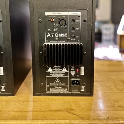 Adam A7 studio monitors pair | Reverb