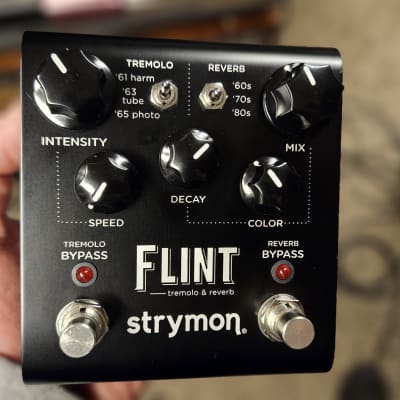 STRYMON FLINT V1 tremolo & reverb (S/N:S21 |75267) [02/06] | Reverb