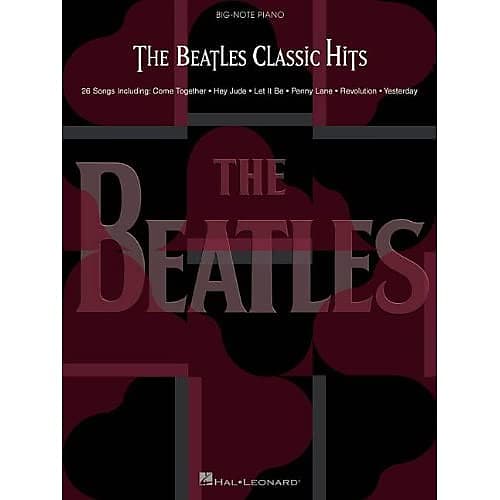 The Beatles Classic Hits (Big Note Piano) The Beatles | Reverb UK
