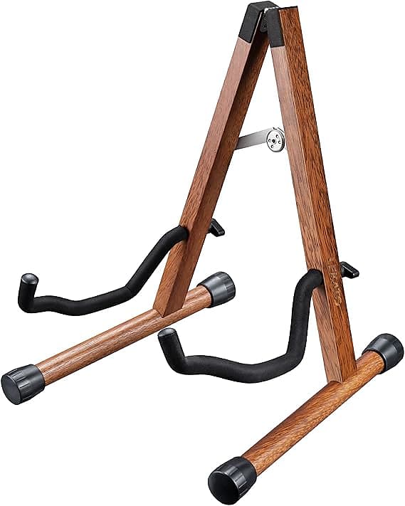 Wood Guitar Stand, Acoustic Electric Guitar Stand with Padded | Reverb