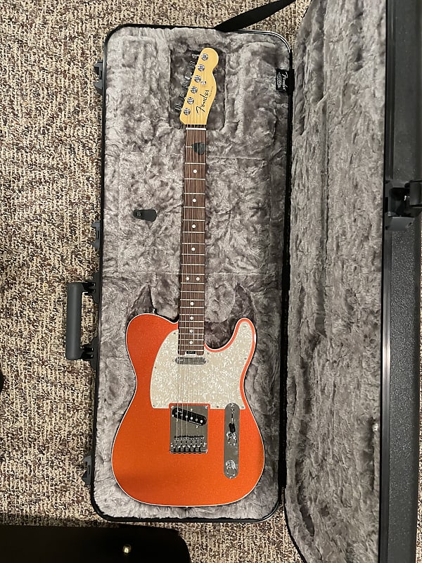 Fender Telecaster American Elite Orange | Reverb