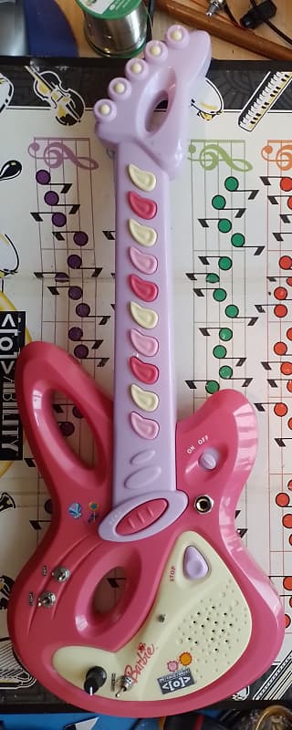 Psychic Eye Clix Circuit Bent Toy Guitar 2022 - Pink | Reverb