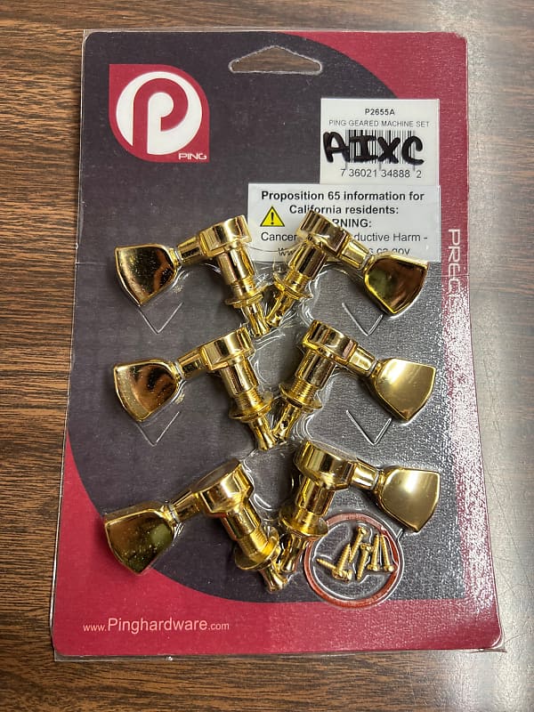 PING P2655A gold standard guitar precision tuning machine 6 | Reverb