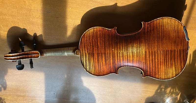 Giuseppe Step up 4/4 violin - Tiger maple | Reverb