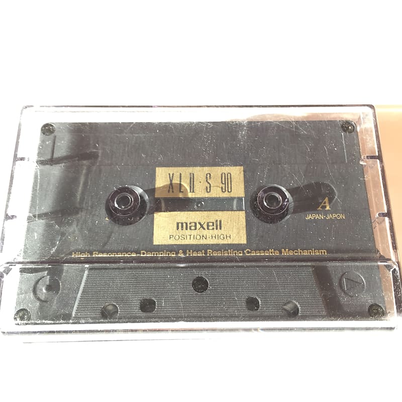 Maxell XLII-S Cassette Tapes 90 Minute 2 Count | Reverb