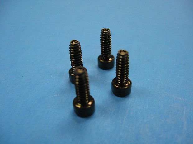 Set of (4) DigiTech Black Pedal Screws | Reverb