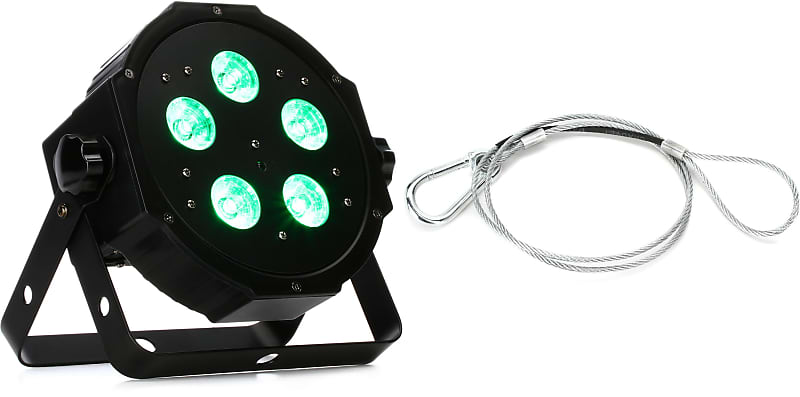 ADJ Mega Hex Par RGBAW+UV Par Bundle with Chauvet DJ CH-05 | Reverb