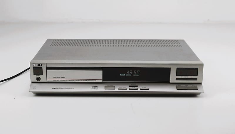 Philips CD471 CD player - Silver | Reverb
