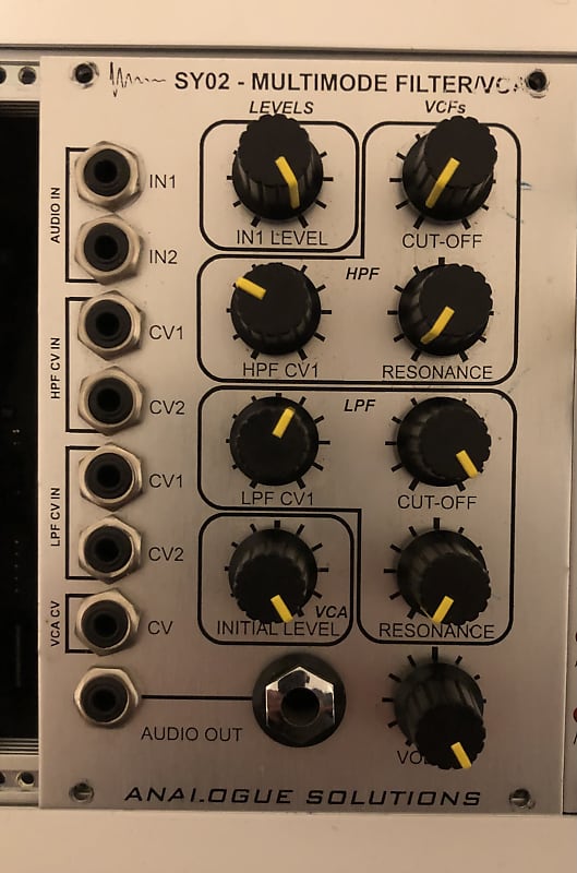 rare Analogue Solutions SY02 - MS20 Filter Clone, Eurorack | Reverb